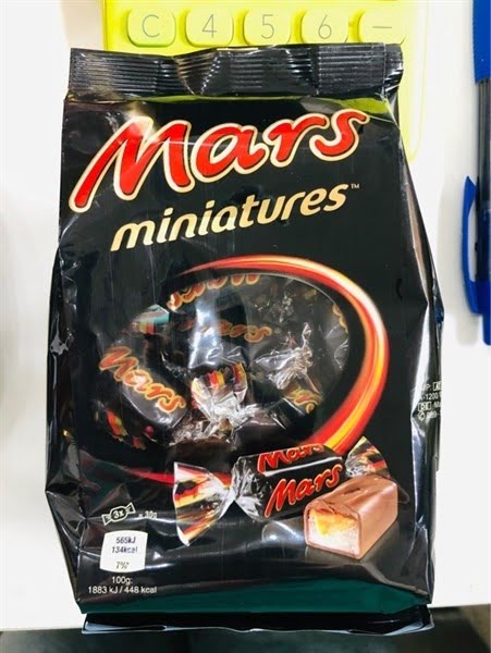 KẸO SOCOLA MARS MINIATURES 150G ĐỨC – Bobo Shop